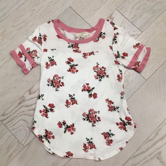 Shirts & Tops | Girls No Comment Floral Shirt | Poshmark